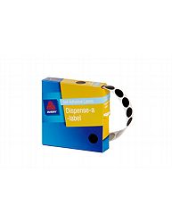AVERY CIRCLE LABELS - DISPENSER PACK DMC14SI SILVER 14MM. 500 LABELS ...