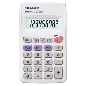 SHARP EL233SB POCKET CALCULATOR | Independent Office Solutions