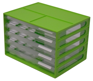 OFFICE ORGANISER ITALPLAST 4 DRAWER WATERMELON | Independent Office ...