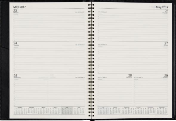 NORWICH A4 WEEK TO AN OPENING SPIRAL DIARY 2023 ** SALE** WHILE STOCKS ...