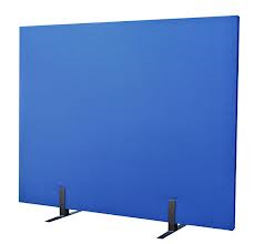 FREESTANDING PARTITION 1800MMH X 1800L X 50MMW WITH BLACK STEEL FEET ...